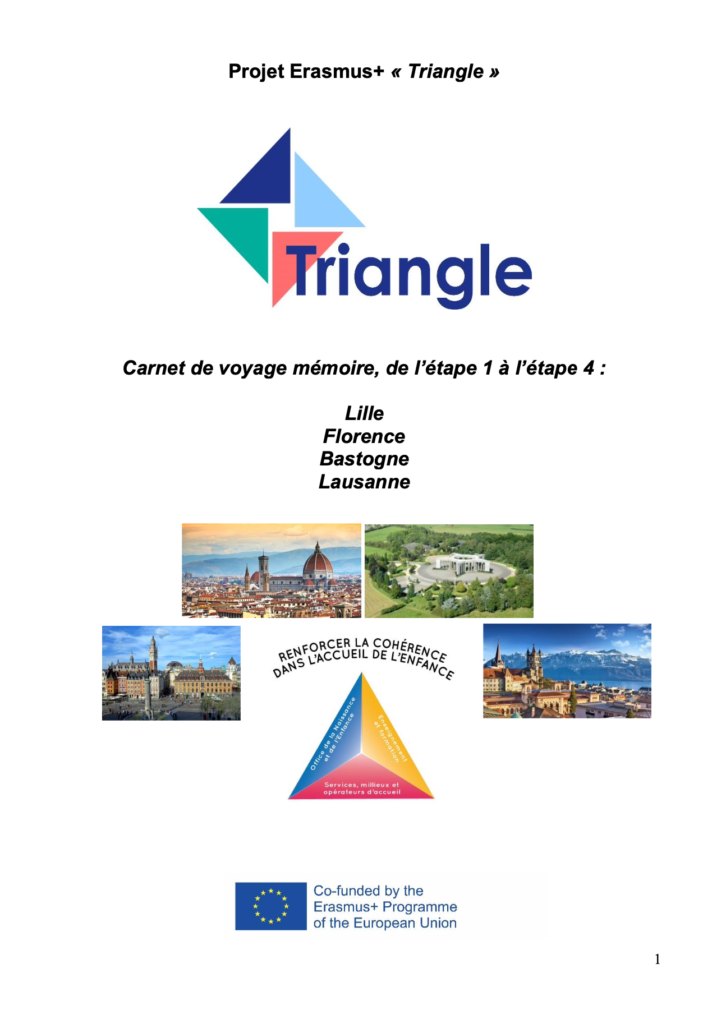 Carnet de voyage mémoire Projet Erasmus+ Triangle – Projet Triangle, un ...